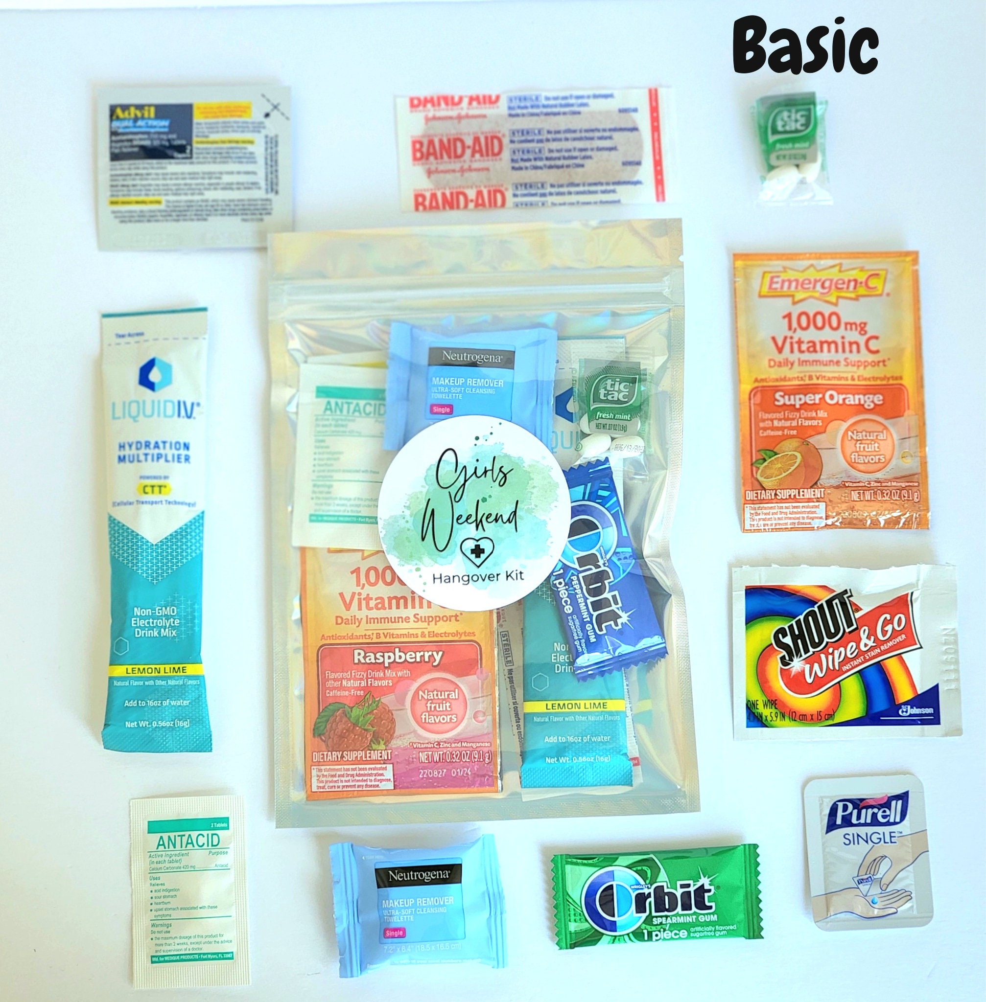 Girls Weekend Hangover Recovery Kit Bachelorette Kit Favor - Etsy