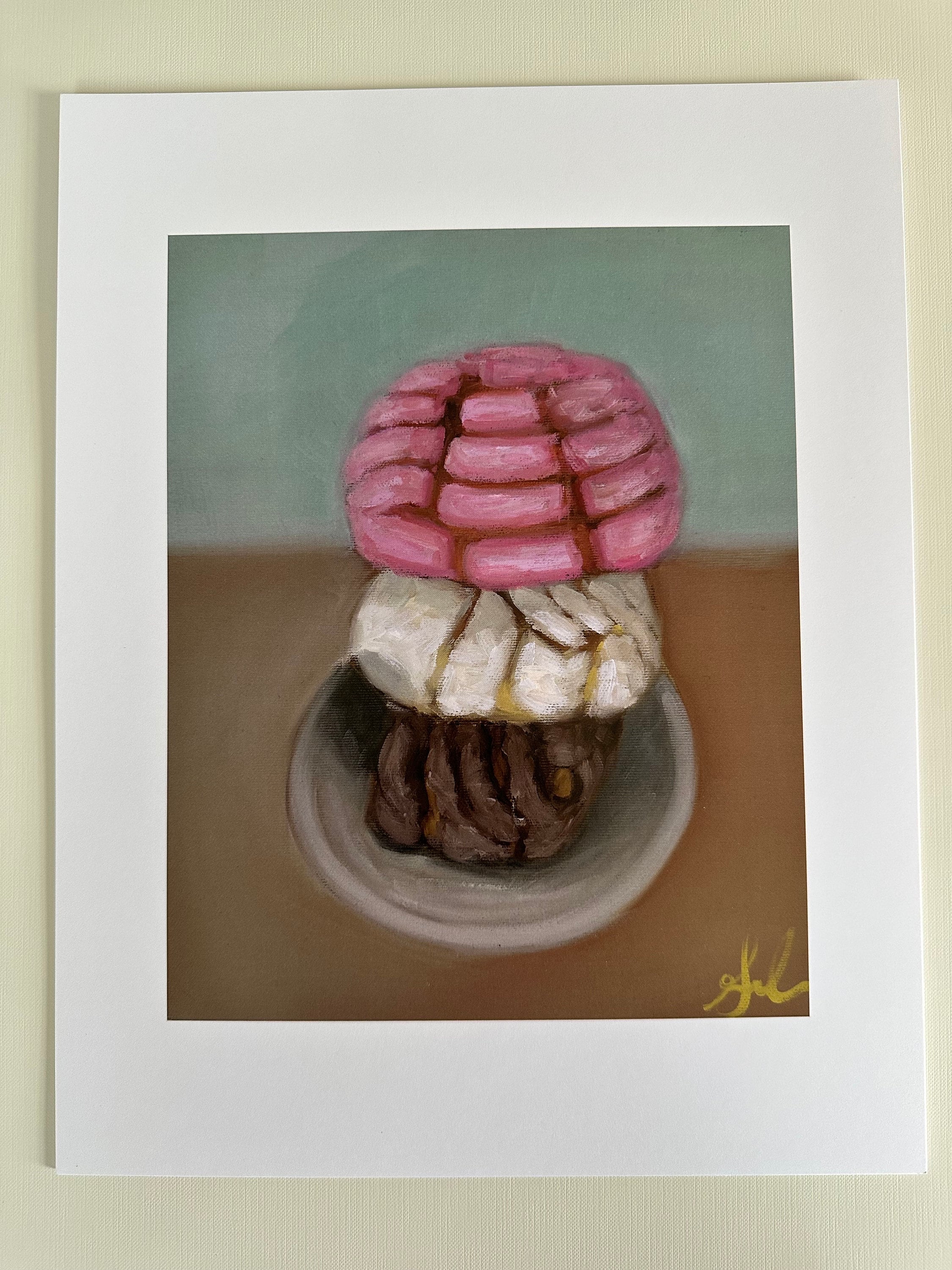 Pan Dulce Art Print, Conchas, Food Art, Cocina Y Cultura, Kitchen Art, Mexican Folk Art, Cocina ...
