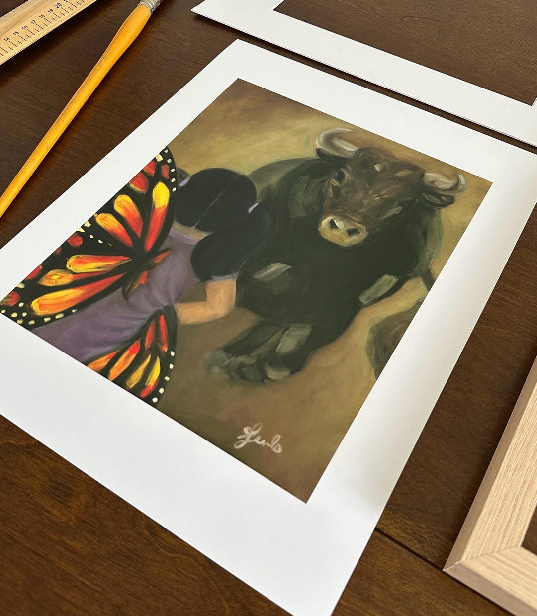 Fearless Painting, Resiliency, Empowerment, Mexican Wall Art, Mexican ...