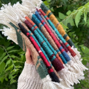 Large Woven Wool Blanket Coasters Choose Your Color 6