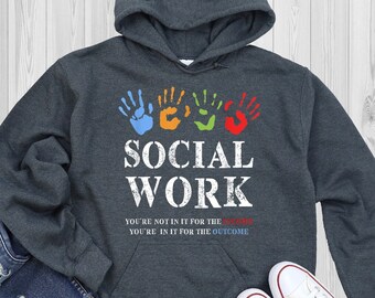 Social Worker Hoodie | Etsy