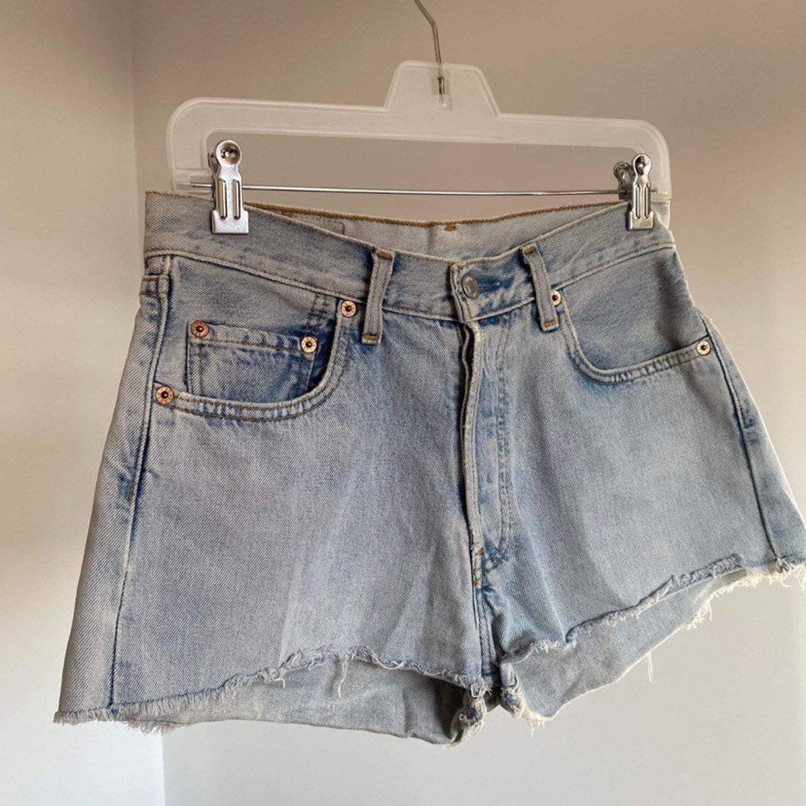 Vintage 1990's Distressed Cut off Model 517 Levi's - Etsy
