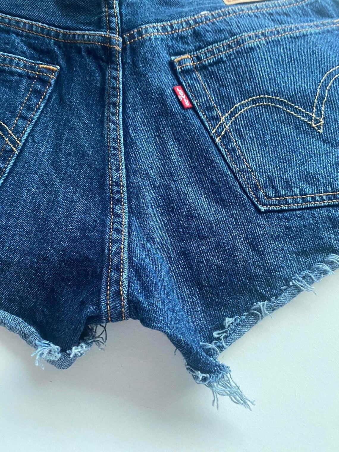 Vintage 1980's Distressed Cut off Model 501 Levi's | Etsy