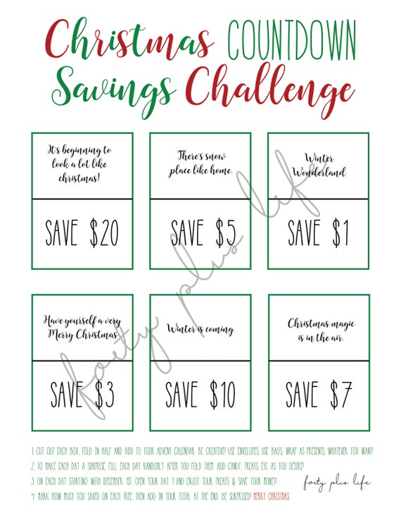 Calendars & Planners Paper & Party Supplies Cash Envelopes Christmas ...