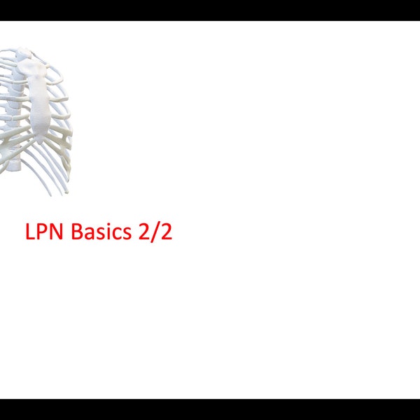 Lpn Study Guide - Etsy