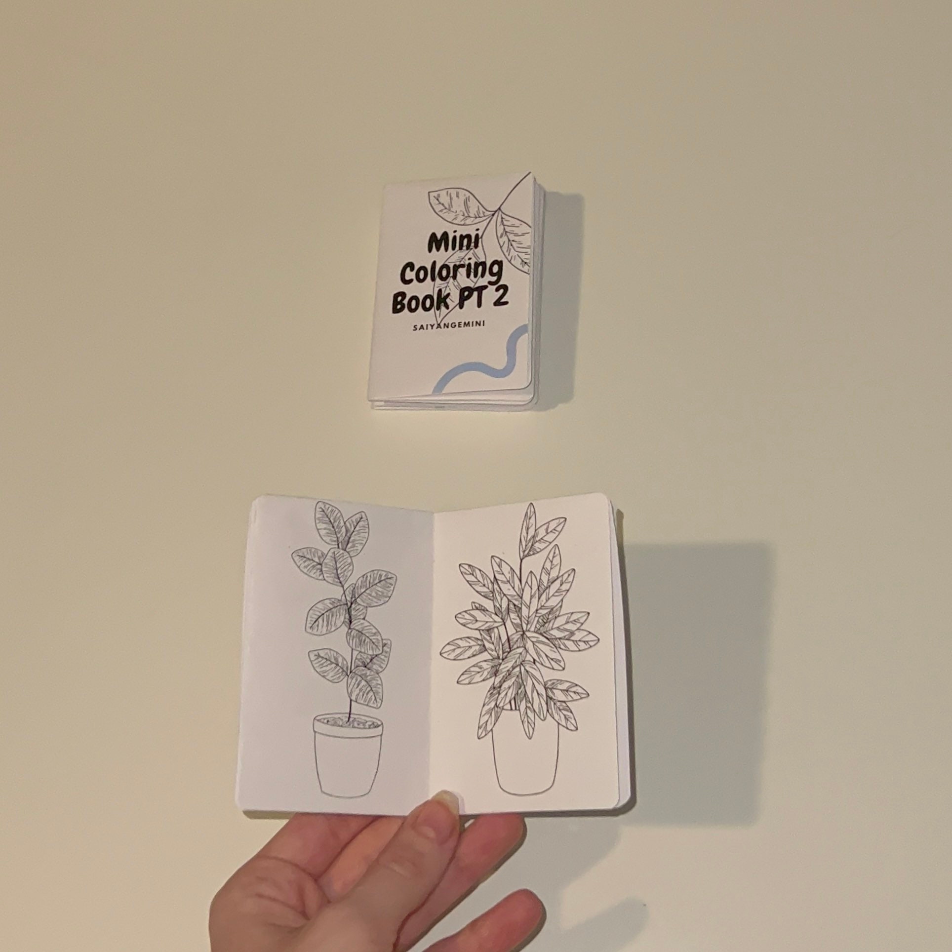 Mini Coloring Book Pt 2 | Mini Coloring Book | Art Activity - Etsy