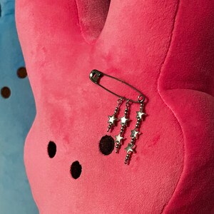 Shooting Star Safety Pin Brooch Safety Pin Charm Safety Pin Bag Charm ...