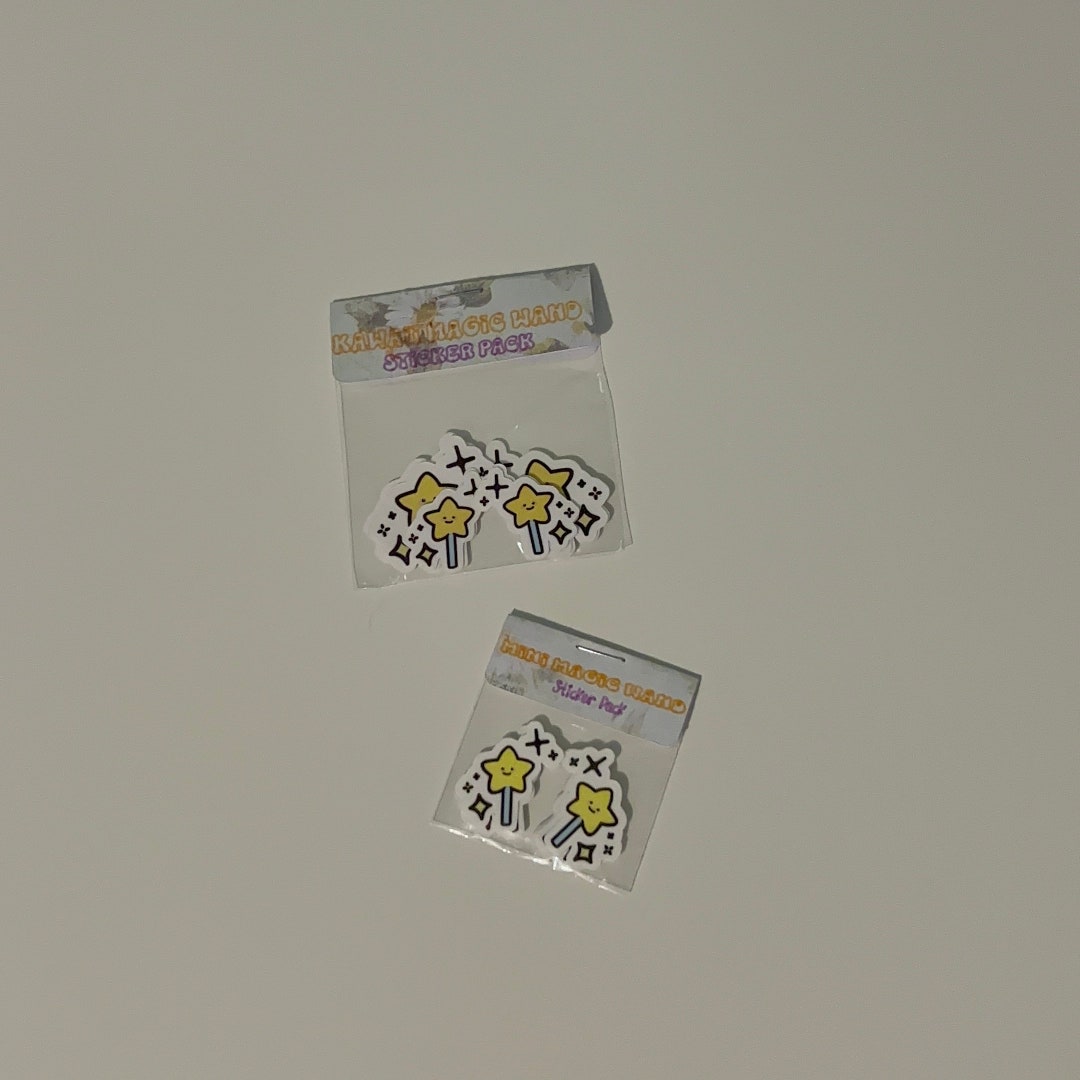 Kawaii Magic Wand Sticker Pack | Star Wand Sticker Pack | Magic Wand ...