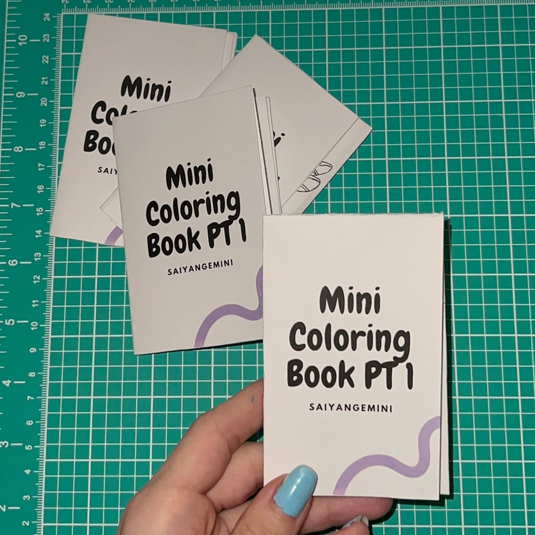 Mini Coloring Book Pt 1 | Mini Coloring Book | Art Activity - Etsy