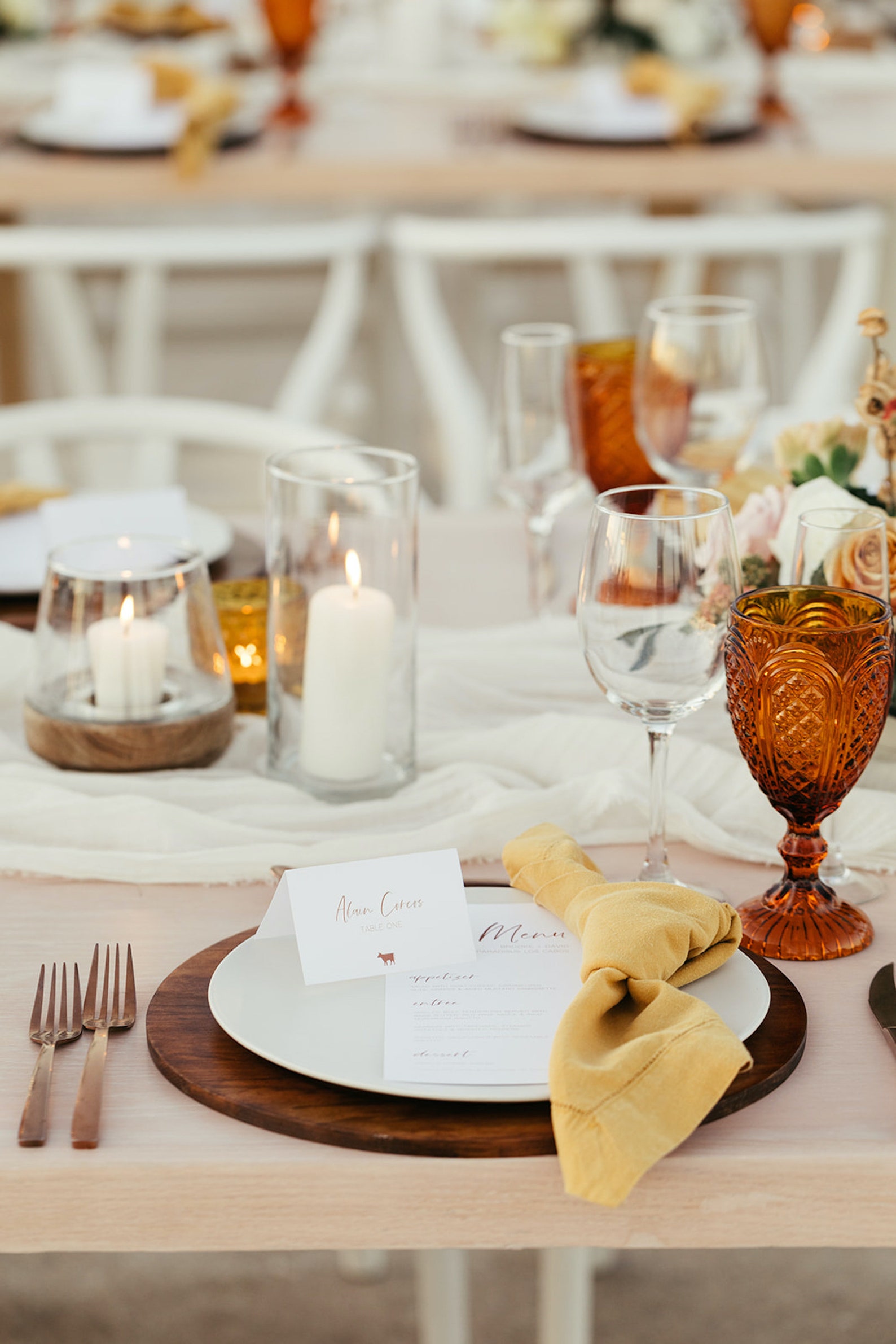 BRIDGET | Modern Dinner Place Cards, Modern Wedding Place Cards, Folded ...