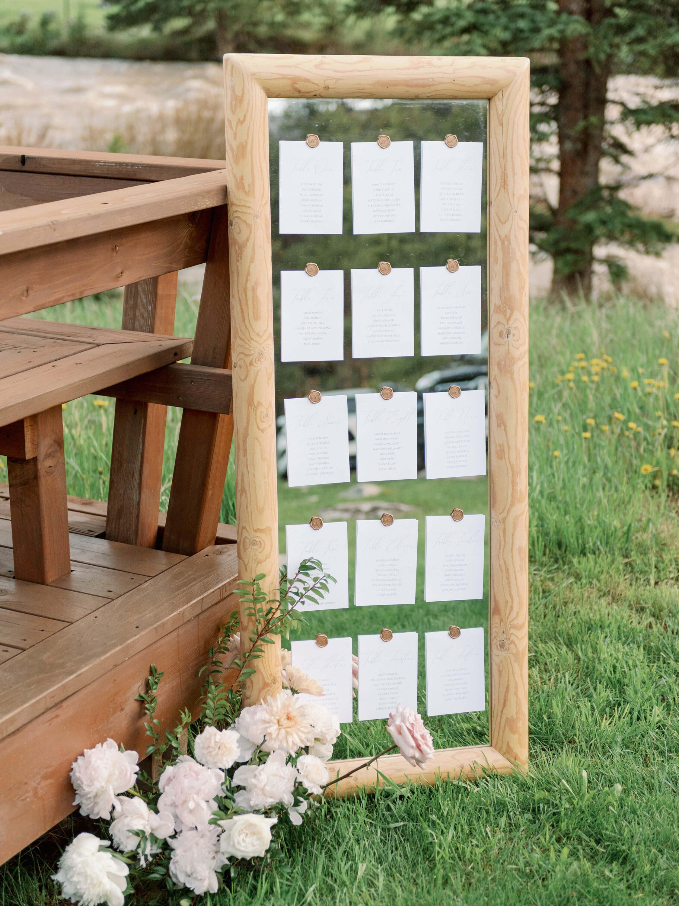 CLARA | Seating Chart Template, Seating Chart Cards, Classic Wedding ...