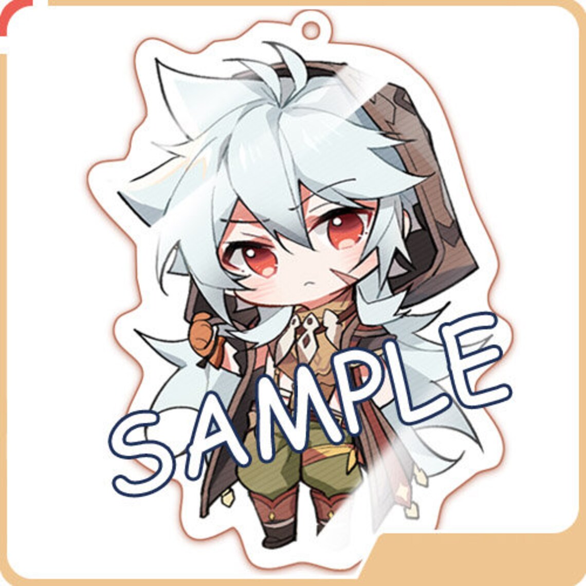 Genshin Impact Razor Chibi Character Figure Acrylic Keychain | Etsy