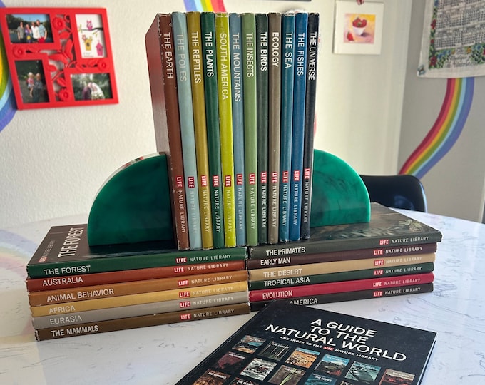 1960s Life Nature Library - 25 Book Series Vintage Science Books ...