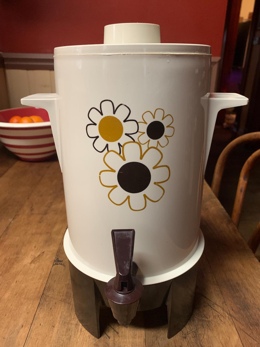 Vintage Poly Perk Percolator- Electric Coffee Pot Vintage Coffee Urn ...