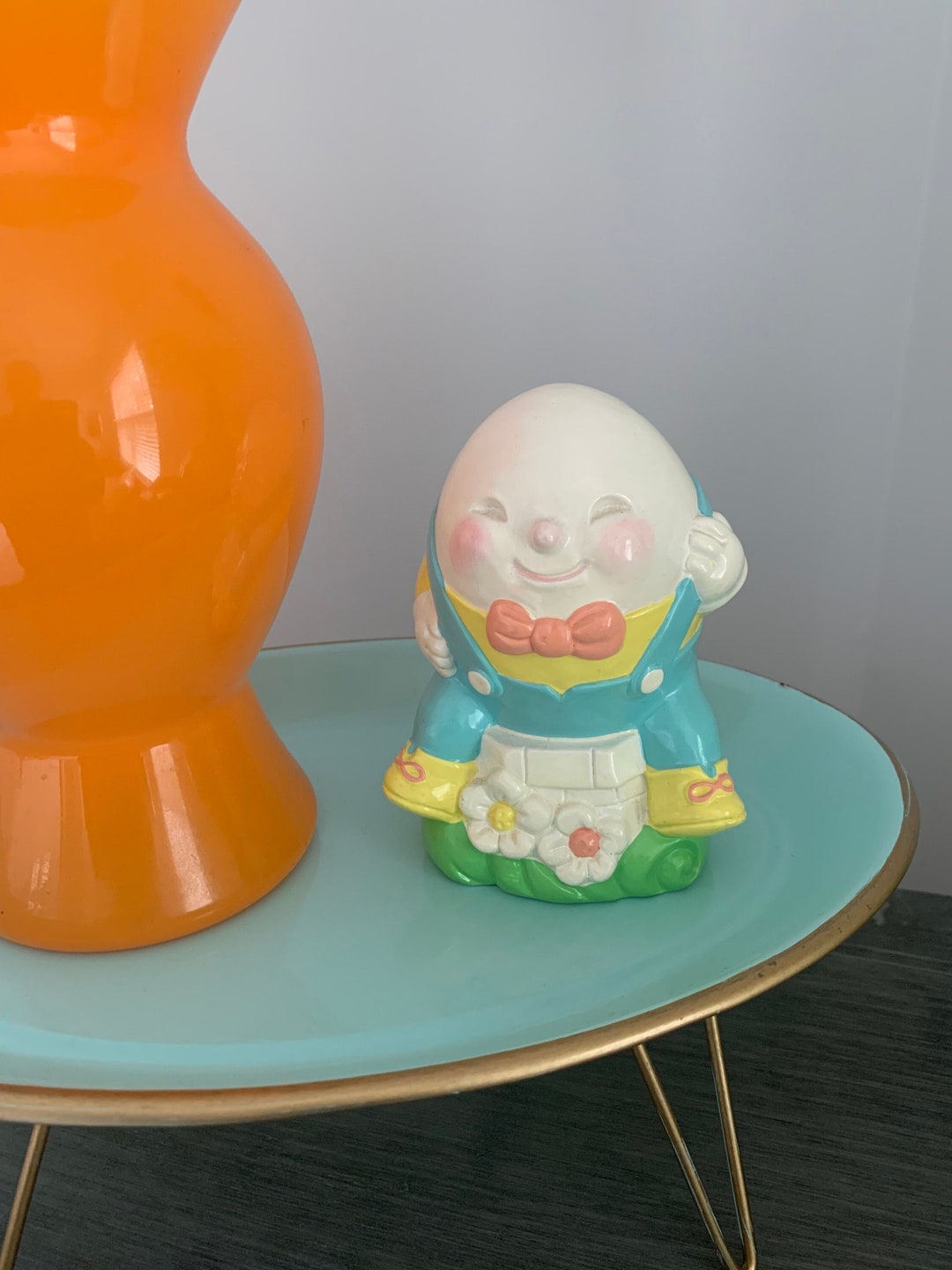 Vintage Avon Humpty Dumpty Coin Bank- 1982 Ceramic Bank Vintage Coin ...
