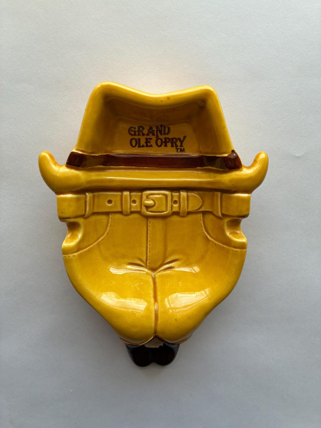 Grand Ole Opry Ashtray- Souvenir Ashtray Cowboy Ashtray Country Music ...