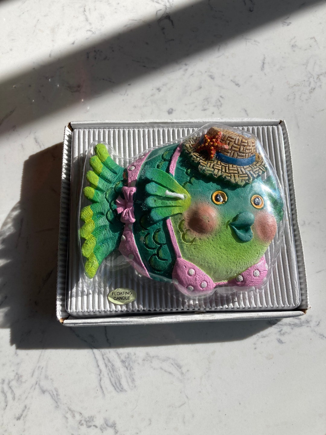 Y2K Lady Fish Floating Candle Vintage Figi Fish Candle Decor in Bikini ...