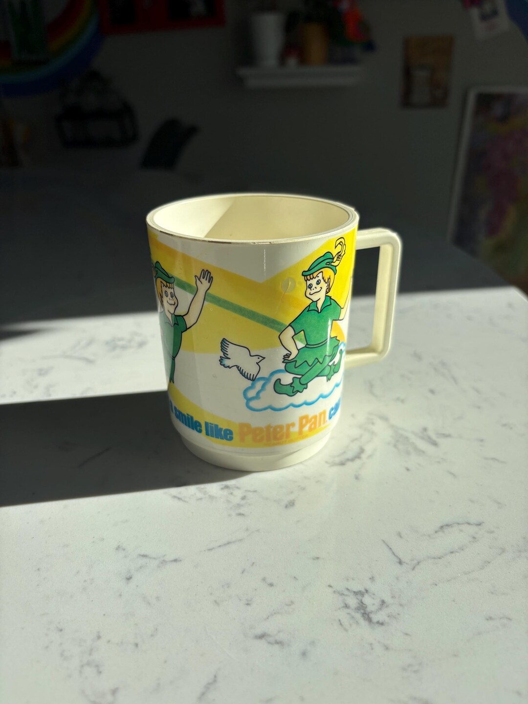 Peter Pan Peanut Butter Kids Cup - Vintage Peter Pan Peanut Butter ...