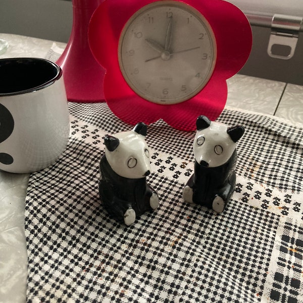 Panda Salt and Pepper Shaker - Etsy