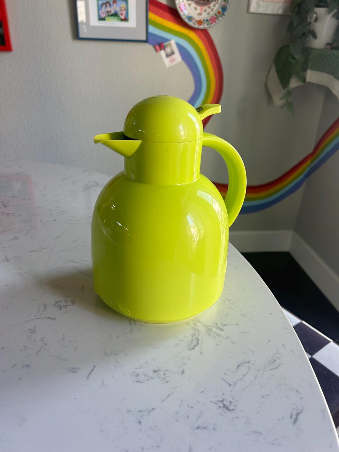 Vintage Alfi Diana Green Carafe- Green Thermos Thermal Carafe Coffee ...