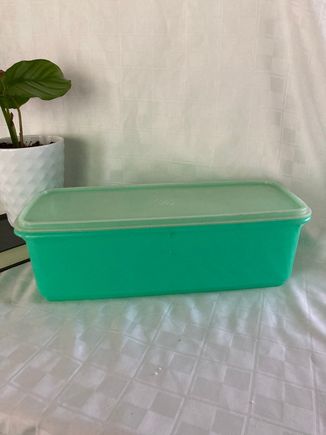 Vintage Jadeite Green Tupperware Vegetable Keeper Easy Crisp - Etsy