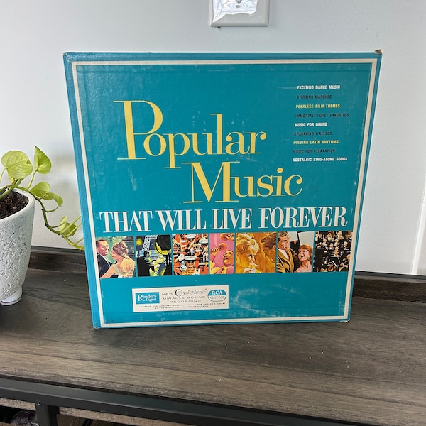 Readers Digest Vinyl Record Sets - Etsy
