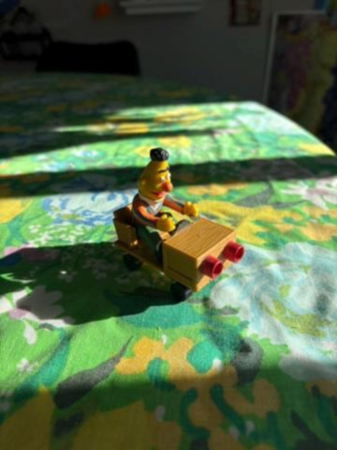 Vintage Muppets Toy - 1990s Bert Sesame Street Car Toy Collectible ...