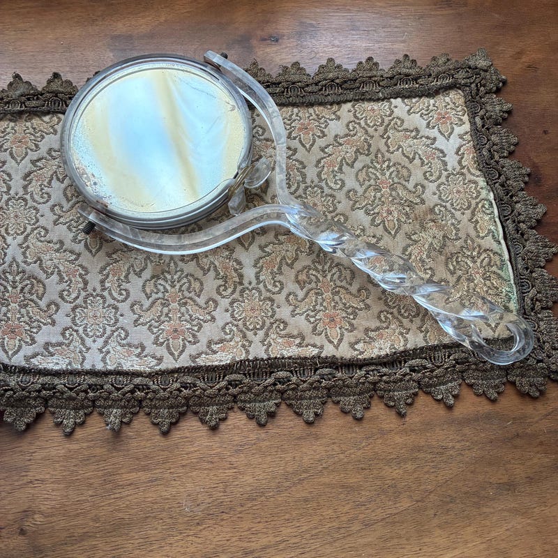 Lucite Bathroom Accessories - Etsy