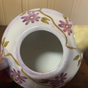 Lavender Floral Teapot- Tracy Porter Hand Painted Teapot English Tea ...
