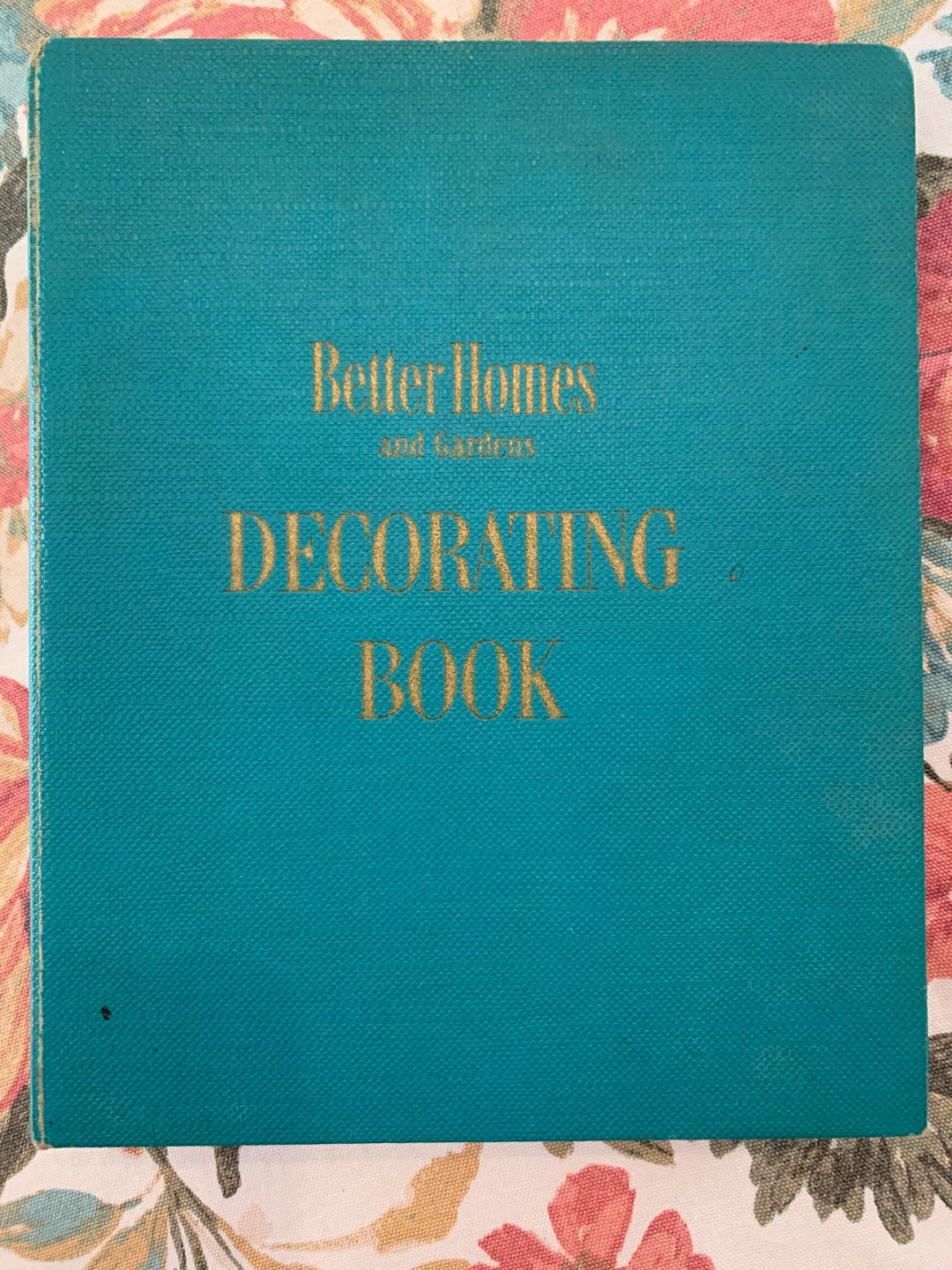 Vintage Better Homes and Gardens Decorating Book 1956 Vintage 1950s ...
