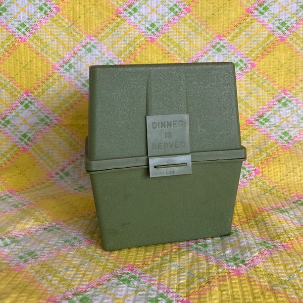 Vintage Recipe Box - Etsy