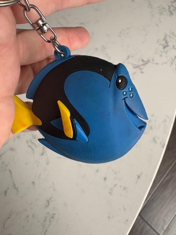 Vintage Dory Keychain- Disney Pixar Keychain Finding … - Gem
