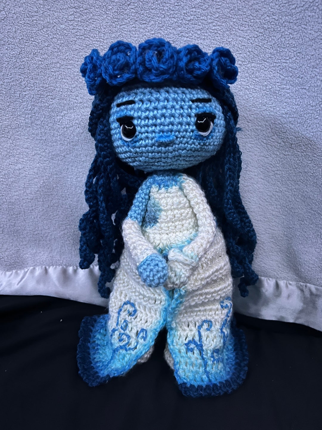 Crocheted Corpse Bride Plush - Etsy