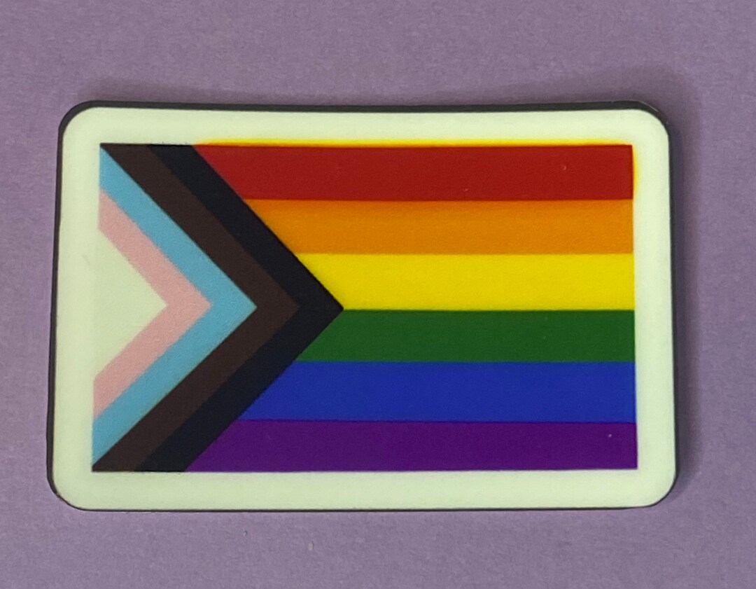 Progress Pride Flag Sticker Pride Water Bottle Sticker - Etsy