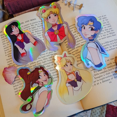 Sailor Moon Chibi Moon Holo Stickers - Etsy