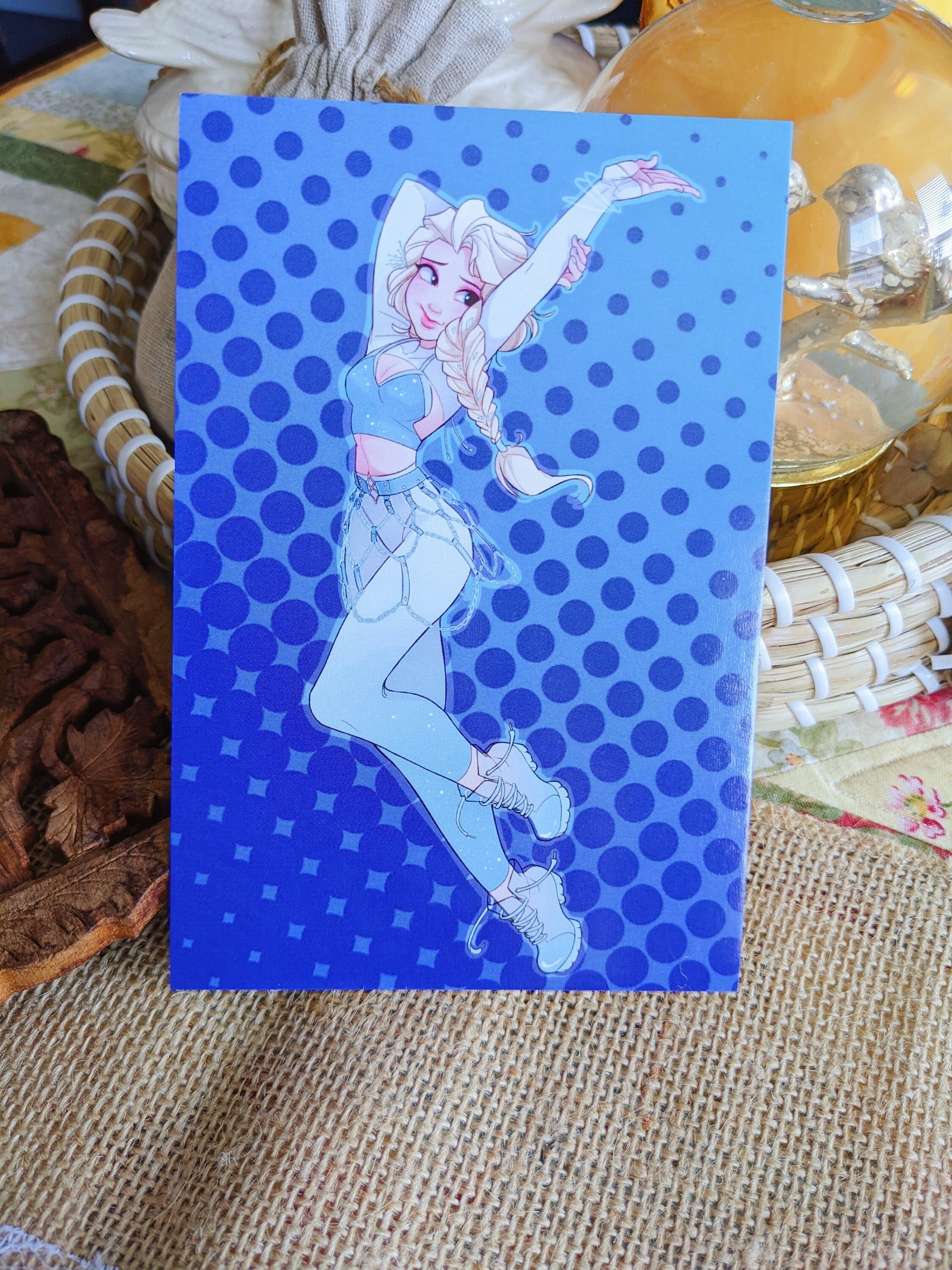 Rave Elsa Print - Etsy