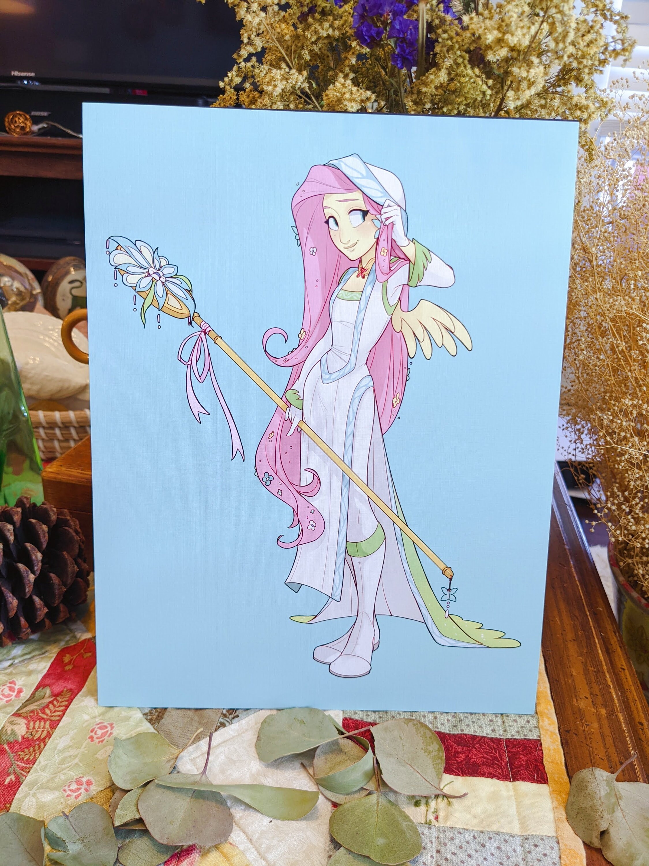 MLP: White Mage Fluttershy - Etsy