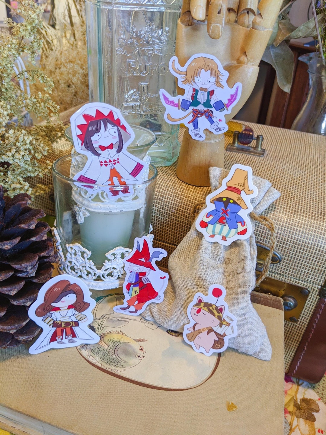 IX Chibi Stickers - Etsy