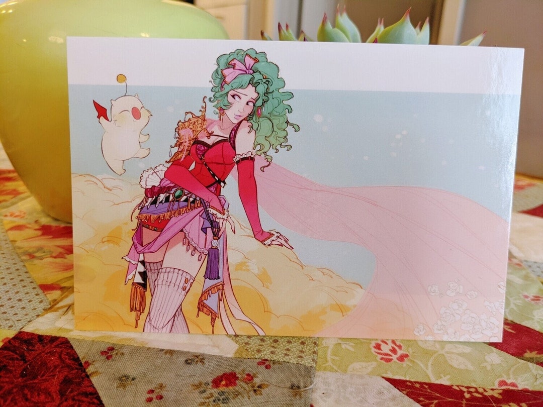 FFVI: Terra and Mog Print - Etsy