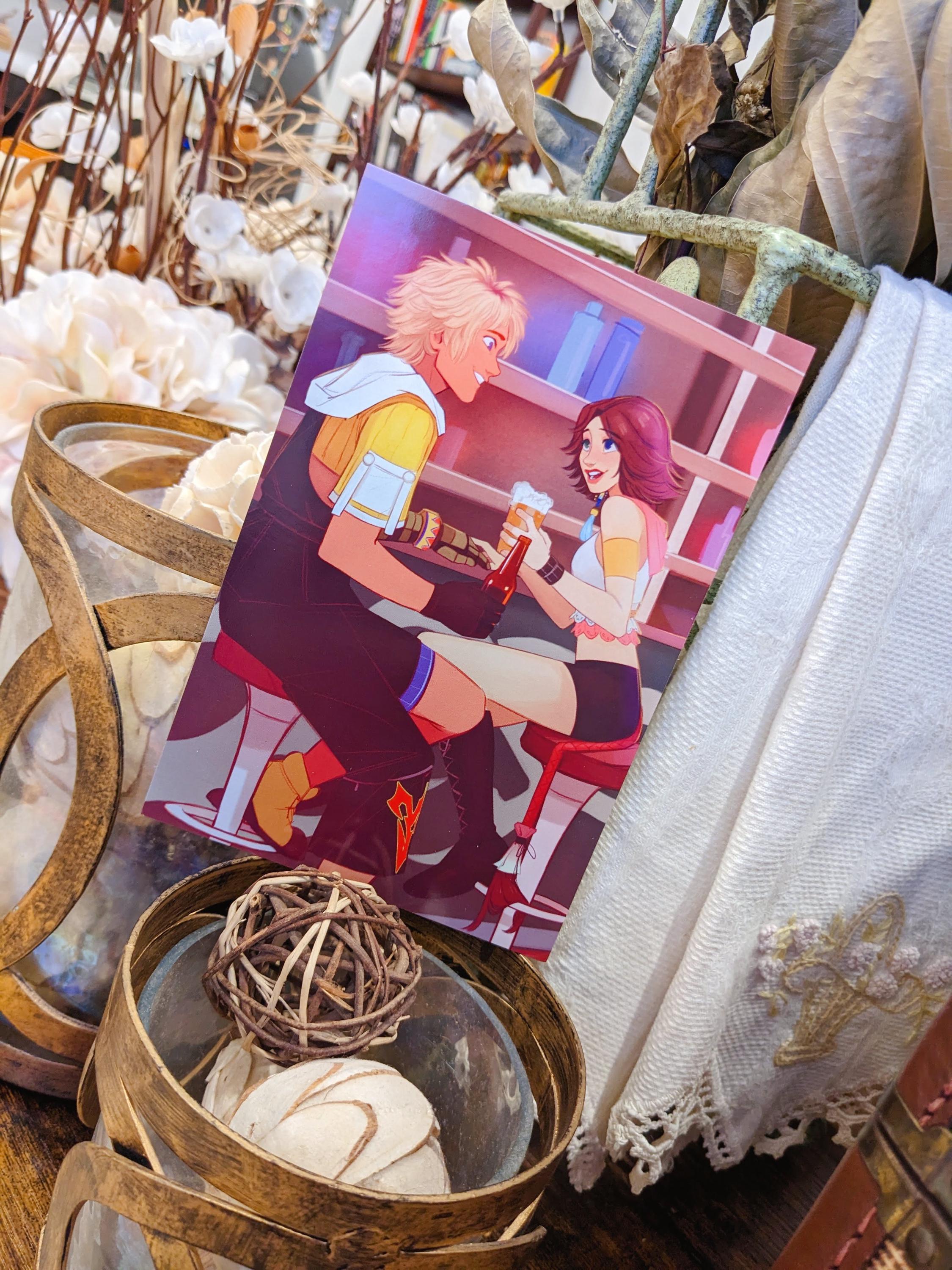 FFX-2: Reunited Art Print - Etsy