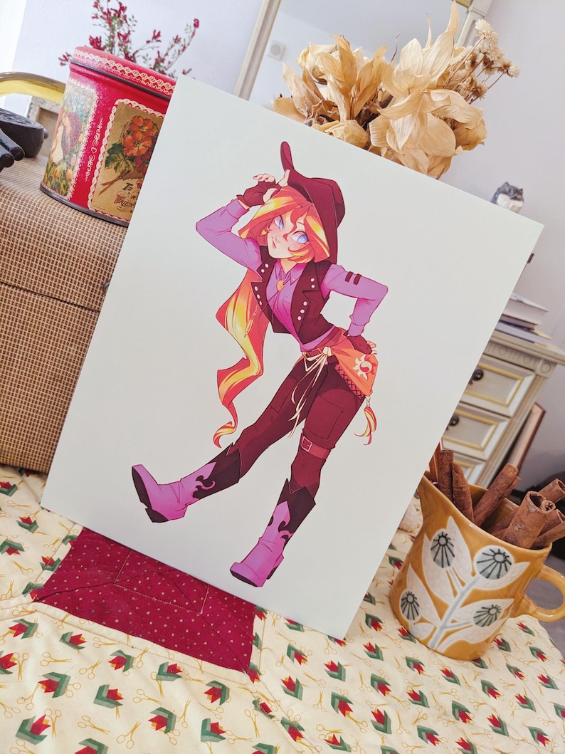 MLP: Cowgirl Sunset Shimmer - Etsy
