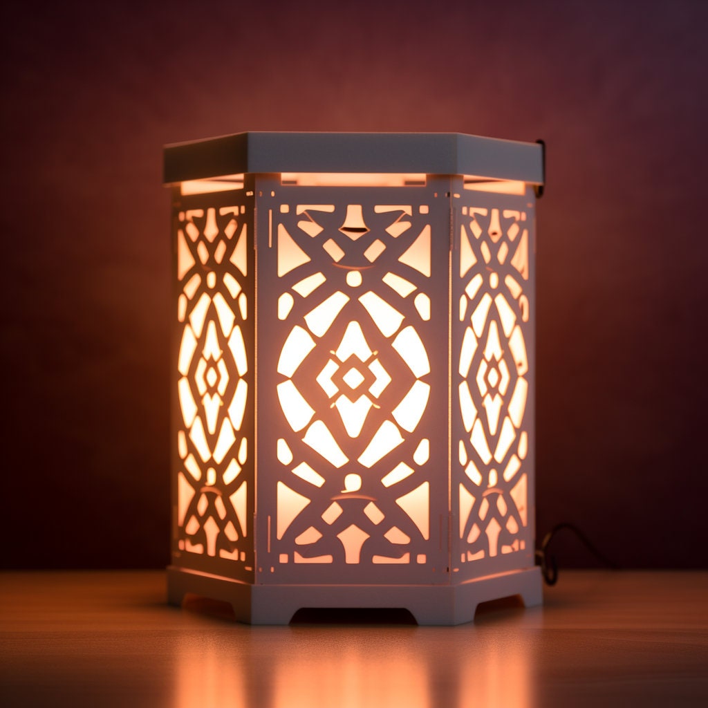 Japanese Lantern With Rechargeable Light - Etsy