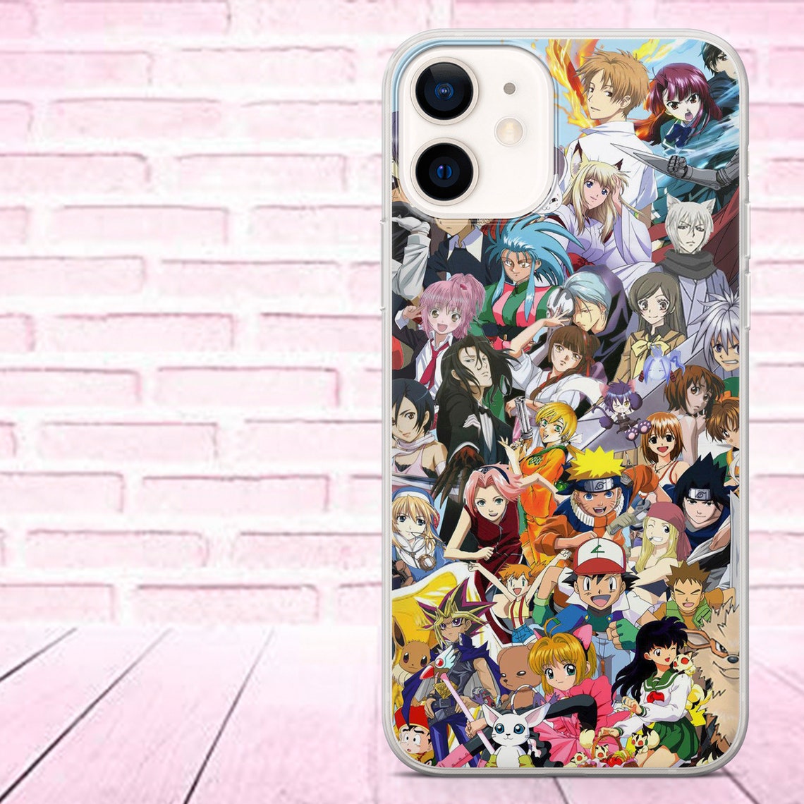 Manga characters Phone Case Anime collage Cover fit for iPhone | Etsy