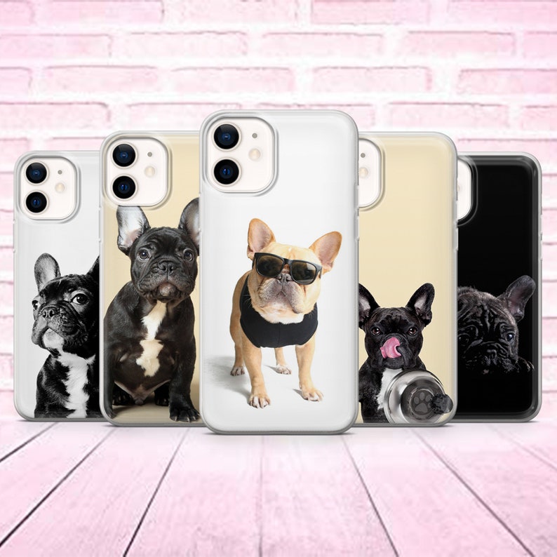 French Bulldog Phone Case Frenchie Animal Cover Fit for iPhone 11,12,13 ...