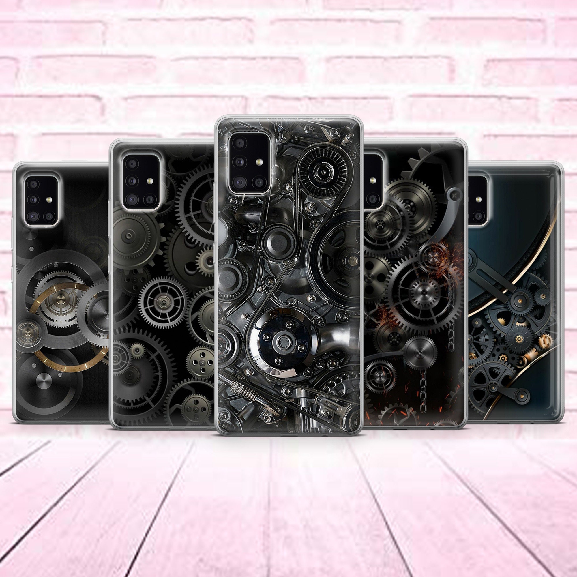 Mechanical Steampunk Phone Case Engineering Cover Fit for iPhone 13, 12 ...