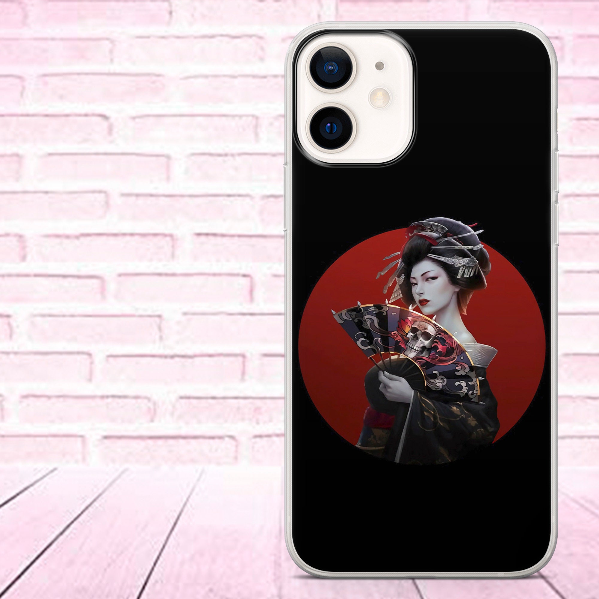 Japanese Geisha Phone Case Japan Samurai Cover fit for iPhone | Etsy