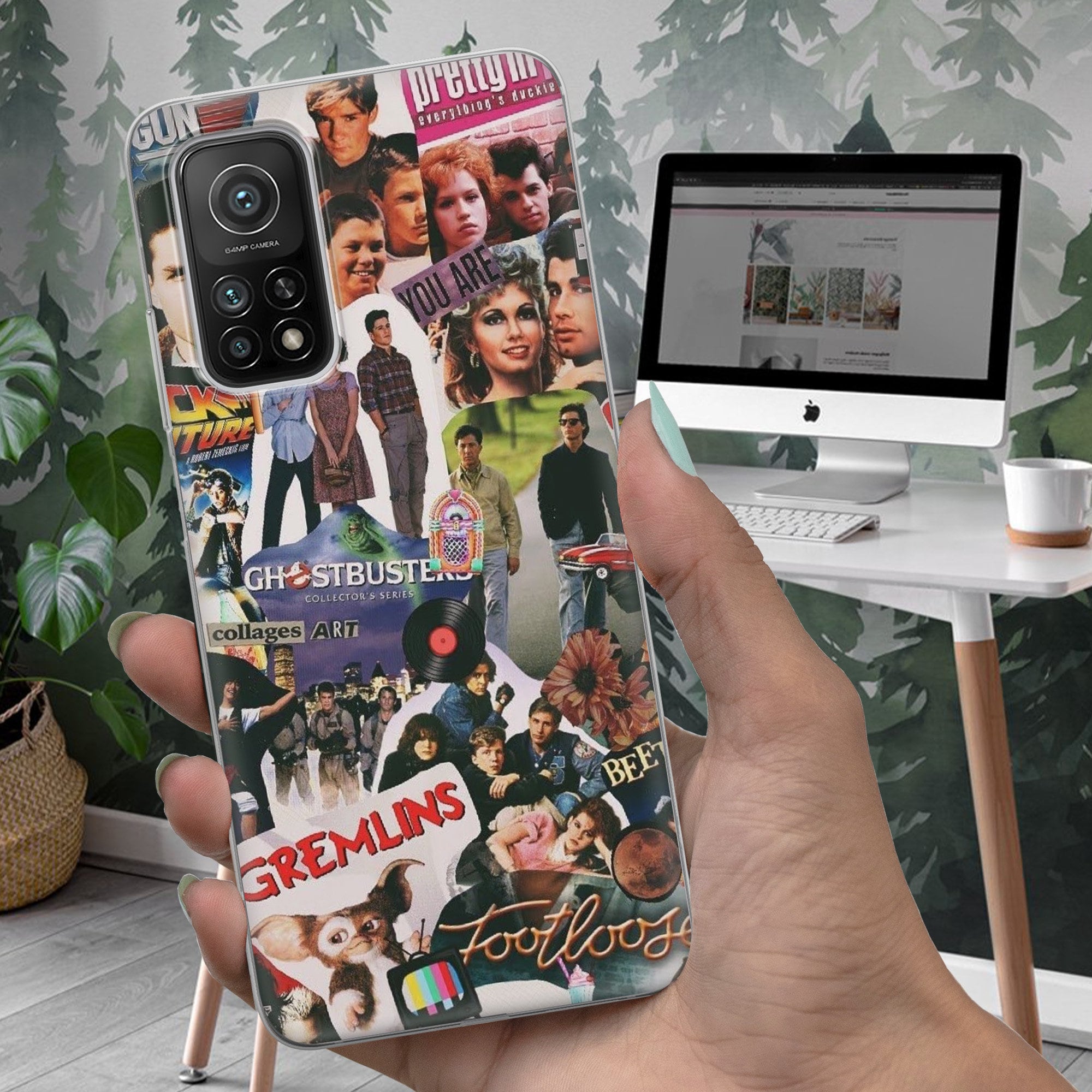 80s 90s Retro Phone Case Aesthetic Collage Cover fit for | Etsy