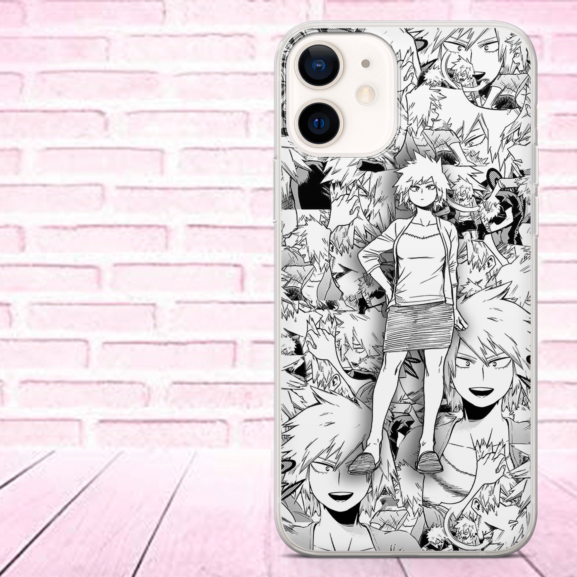 Aesthetic Manga Characters Phone Case Anime Cover Fit for iPhone 13, 12 ...