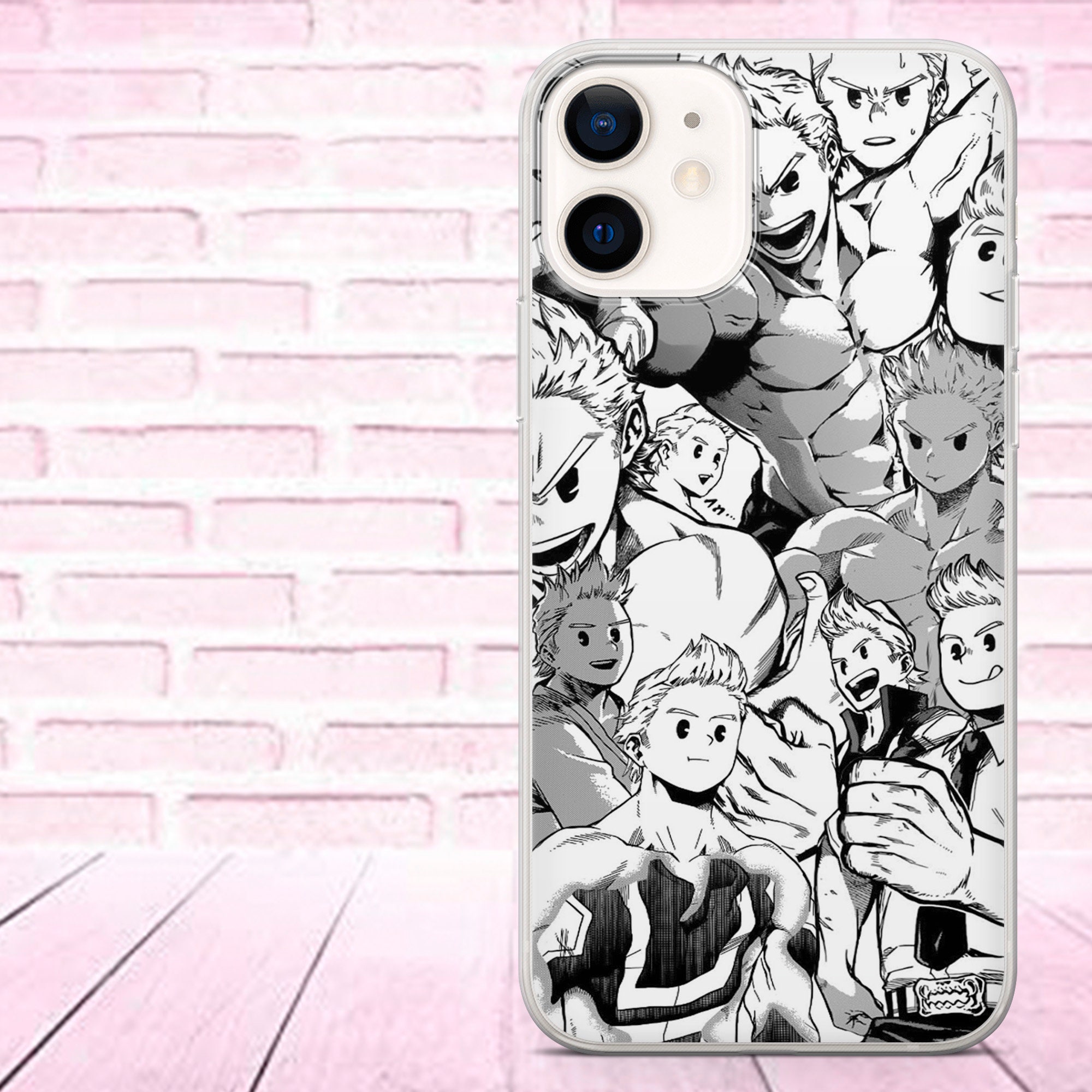 Aesthetic Manga Characters Phone Case Anime Cover Fit for iPhone 13, 12 ...