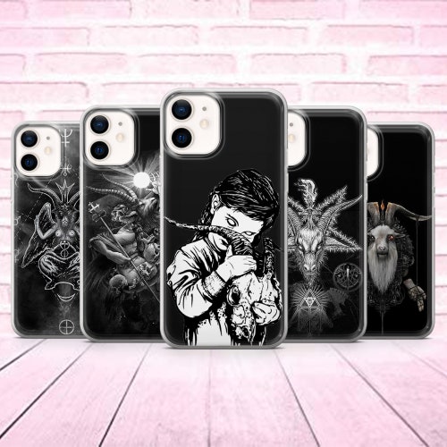 Baphomet Phone Case Gothic Satan Cover Fit for Iphone - Etsy
